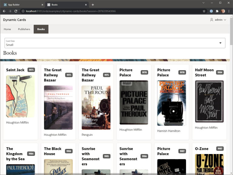 Cards Region – Dive Into APEX