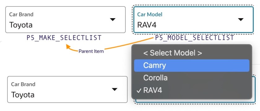 SelectList – Dive Into APEX