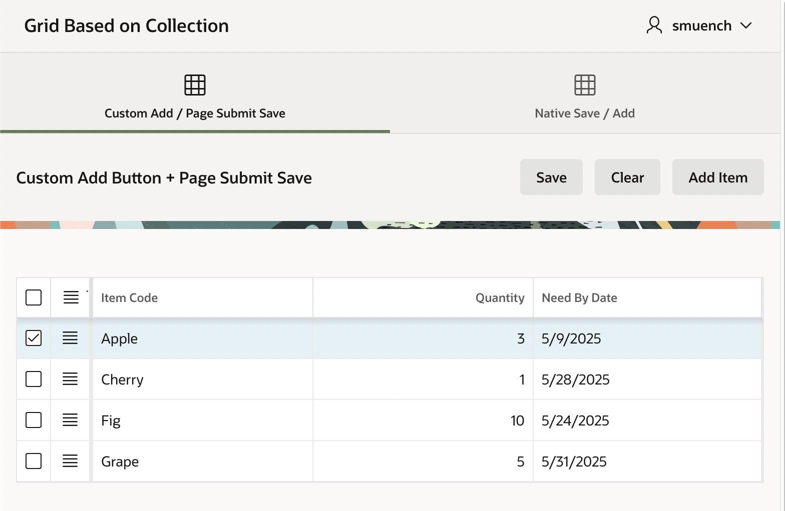 Collections – Dive Into APEX